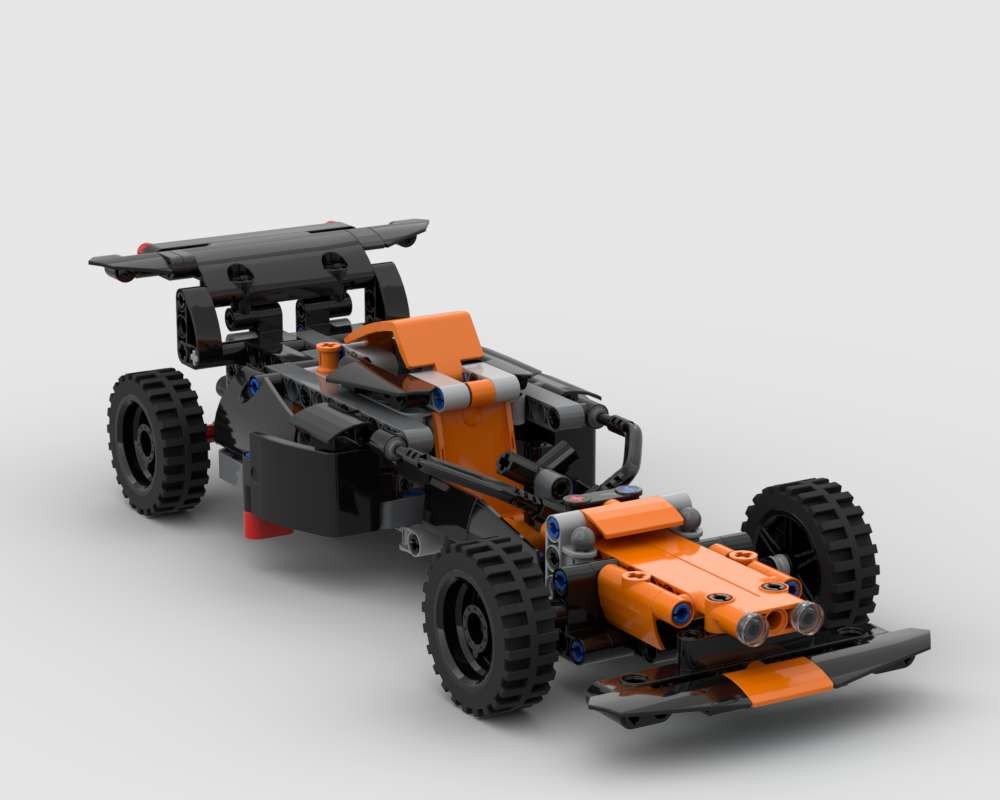 Lego Moc Formula 1 42166 Alternative By Erikgs Rebrickable Build