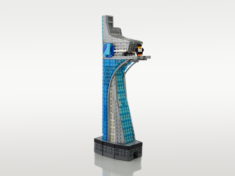 LEGO MOC Avengers Tower by Pingubricks | Rebrickable - Build with LEGO