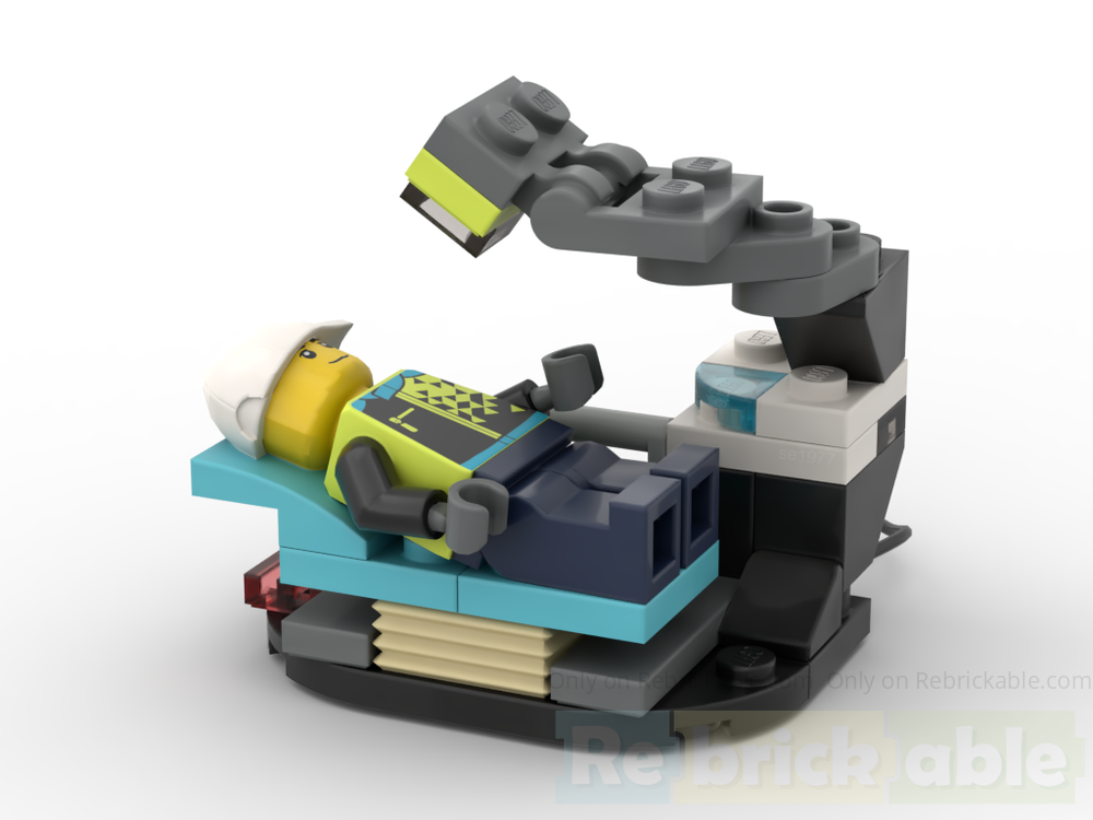 LEGO MOC 60383 Dentist chair by se1977 | Rebrickable - Build with LEGO