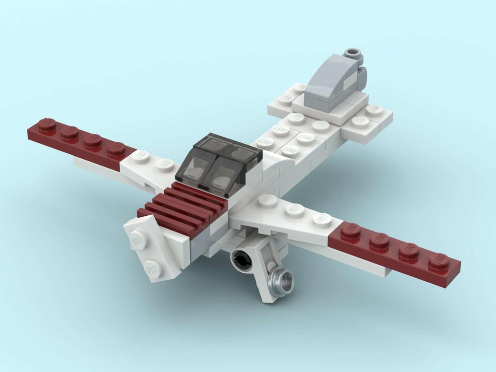 LEGO MOC Sports Plane 30654 by flobert2 | Rebrickable - Build with LEGO