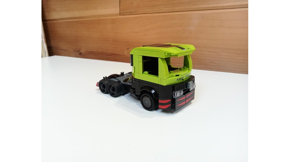 Lego Moc Semi Truck By Hawkinezra Rebrickable Build With Lego