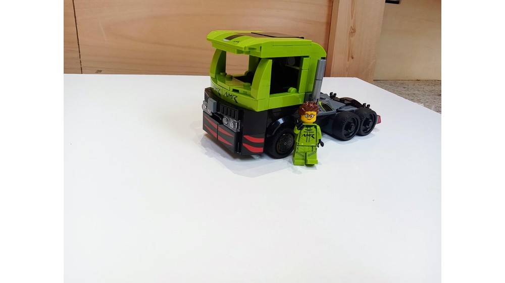 Lego Moc Semi Truck By Hawkinezra Rebrickable Build With Lego