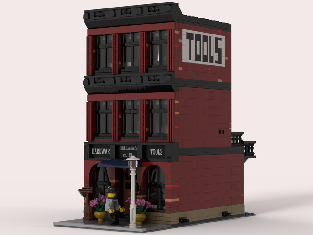 LEGO MOC Hardware & tools store by MolsB | Rebrickable - Build with LEGO