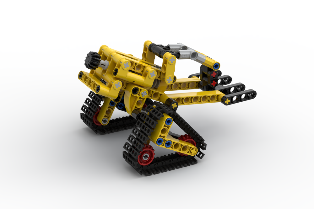 Lego Moc 42163 Autonomous Fork Loader By Nequmodiva Rebrickable