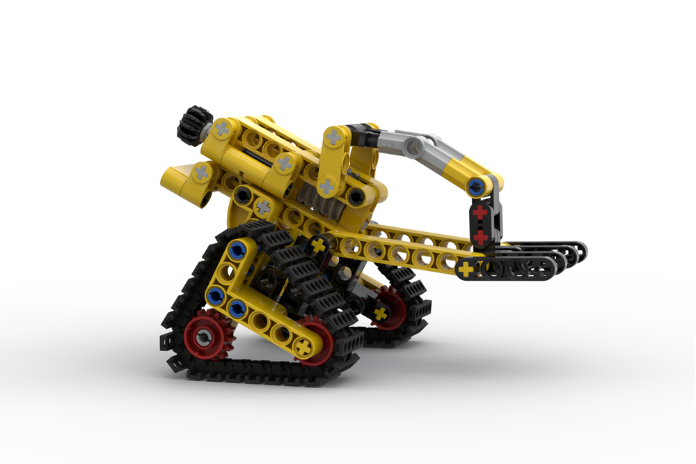 Lego Moc 42163 Autonomous Fork Loader By Nequmodiva Rebrickable