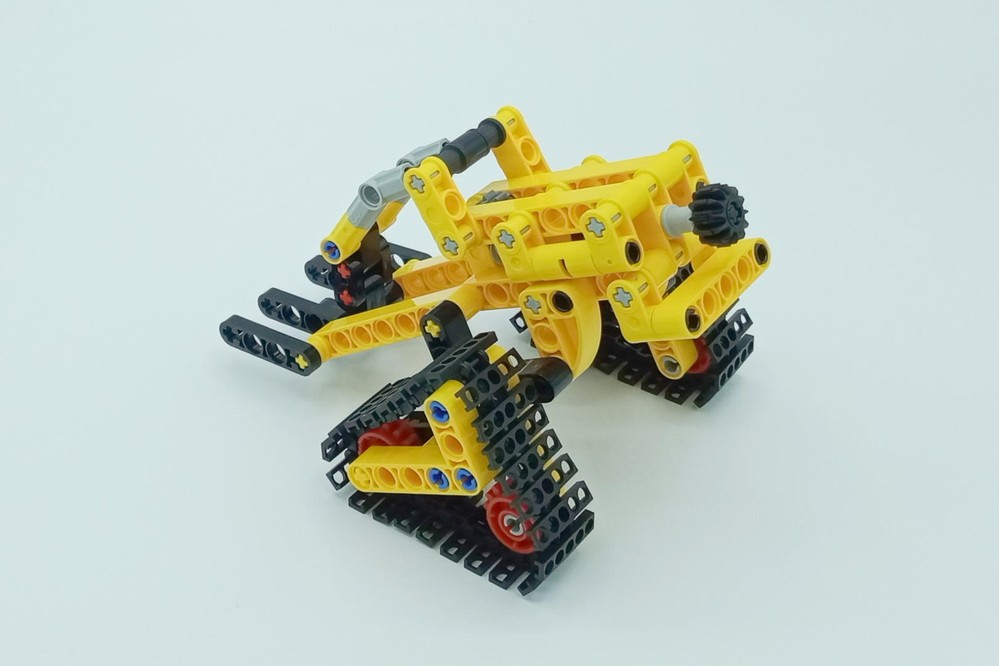 Lego Moc 42163 Autonomous Fork Loader By Nequmodiva Rebrickable