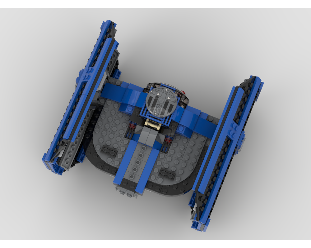 LEGO MOC TIE Advanced 7262 Update by sgtscoopy | Rebrickable - Build ...