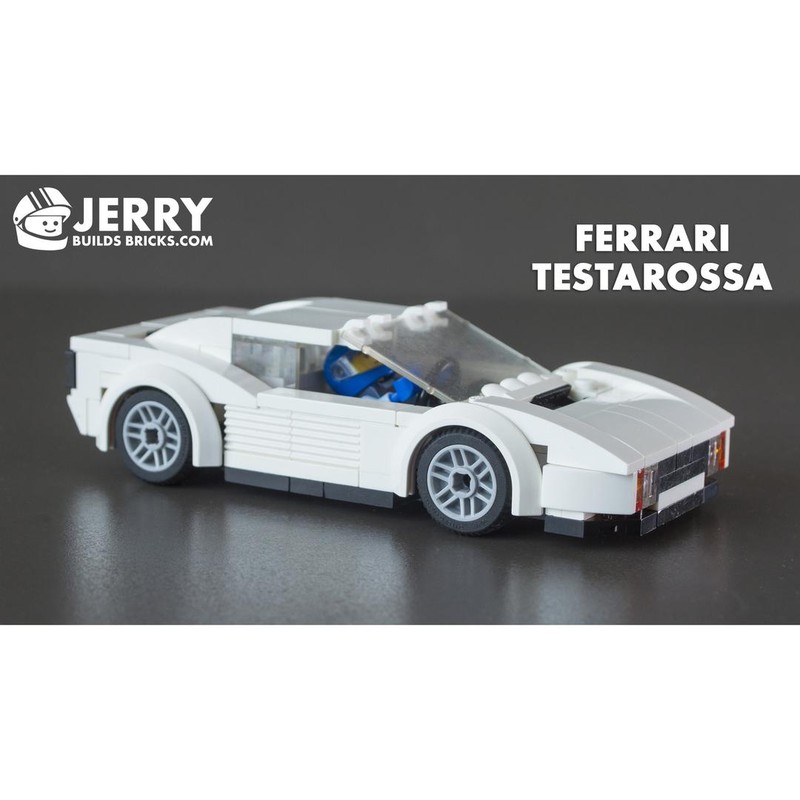 LEGO MOC Miami Vice Testarossa by jerrybuildsbricks | Rebrickable ...