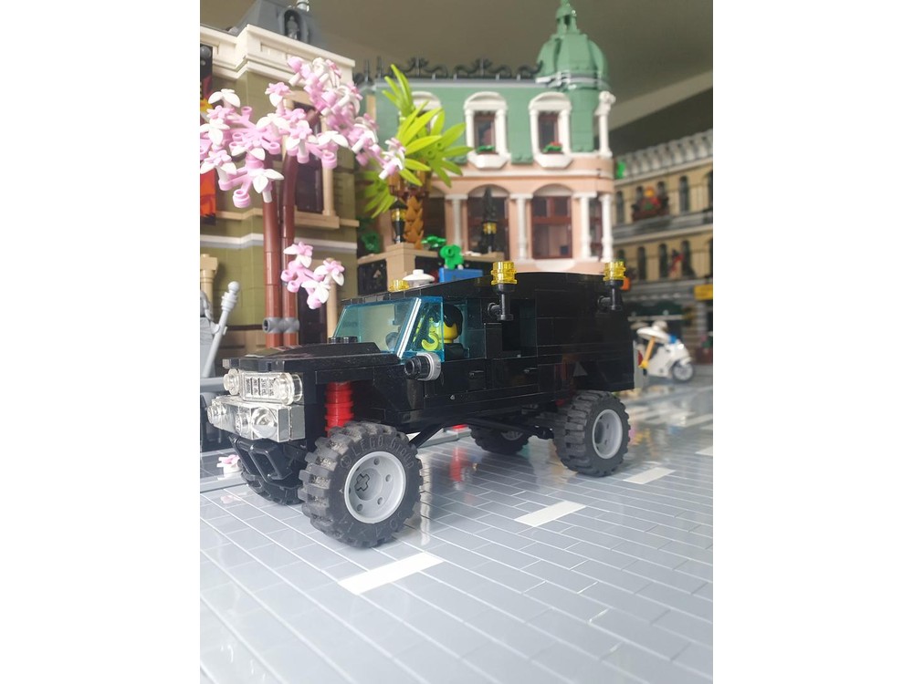 LEGO MOC Cadillac hearse 4x4 by HIGHWAY-PATROL | Rebrickable - Build ...