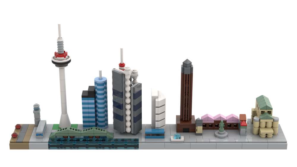 LEGO MOC Frankfurt City Skyline by kubak5 | Rebrickable - Build with LEGO