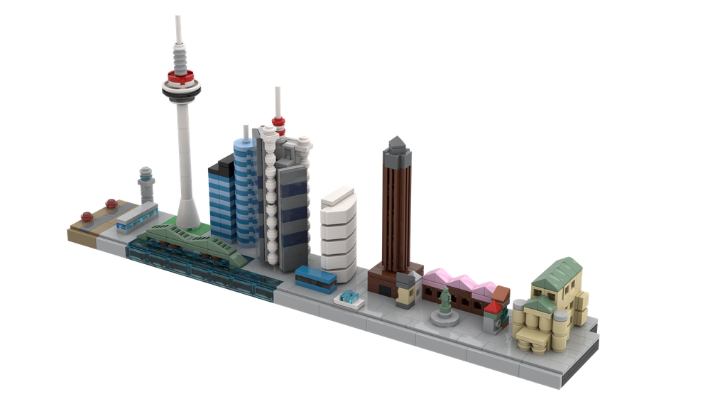 LEGO MOC-169799 Frankfurt City Skyline by kubak5 | Rebrickable - Build ...
