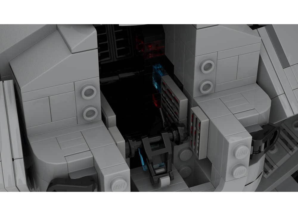 Lego Moc Sw Imperial Hangar Rogue Onedeath Star Ucs Vaders Fighter