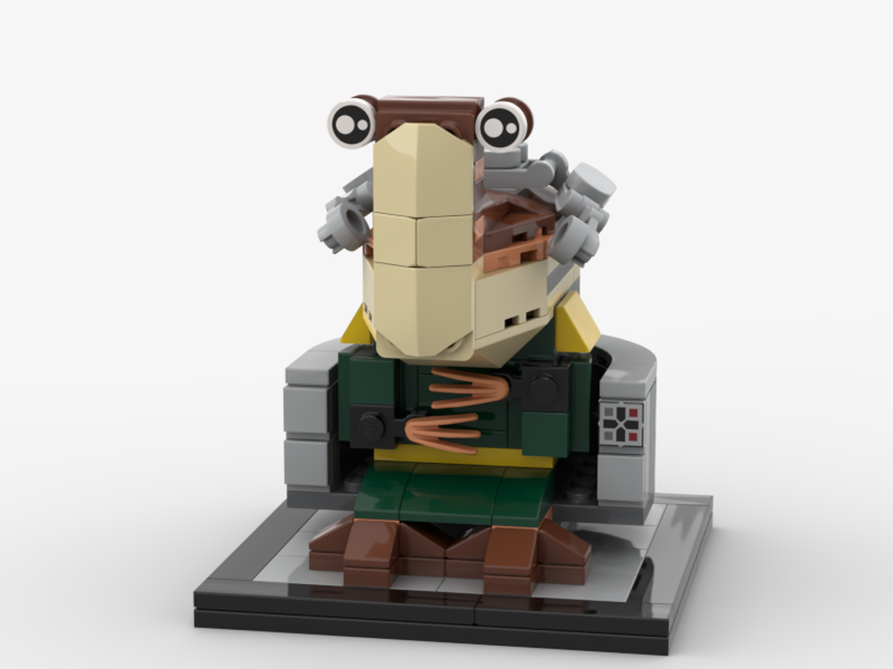 LEGO MOC Mok Shaiz Brickheadz (throne version) by Aseir | Rebrickable ...