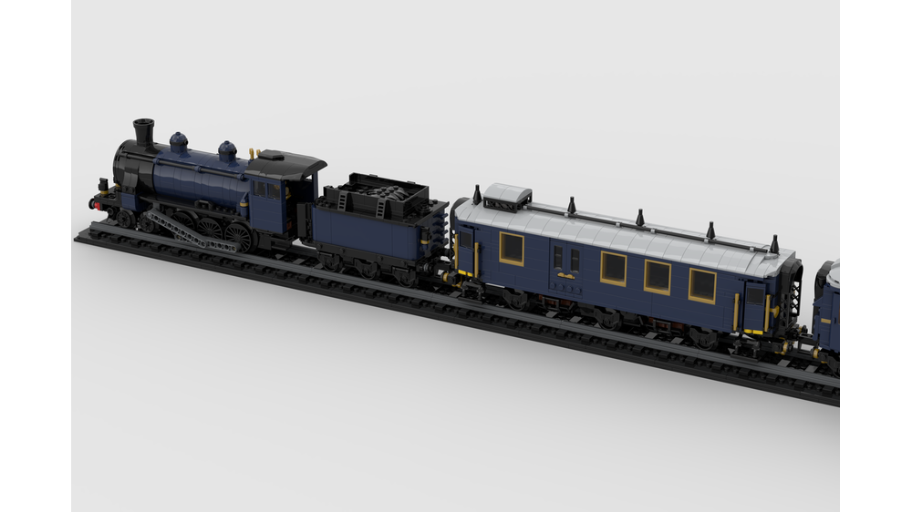 Lego Moc Ciwl Orient Express Baggage Car By Serperiorbricks Rebrickable Build With Lego