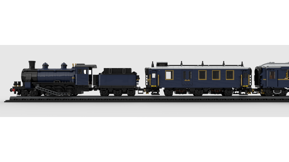 Lego Moc Ciwl Orient Express Baggage Car By Serperiorbricks Rebrickable Build With Lego