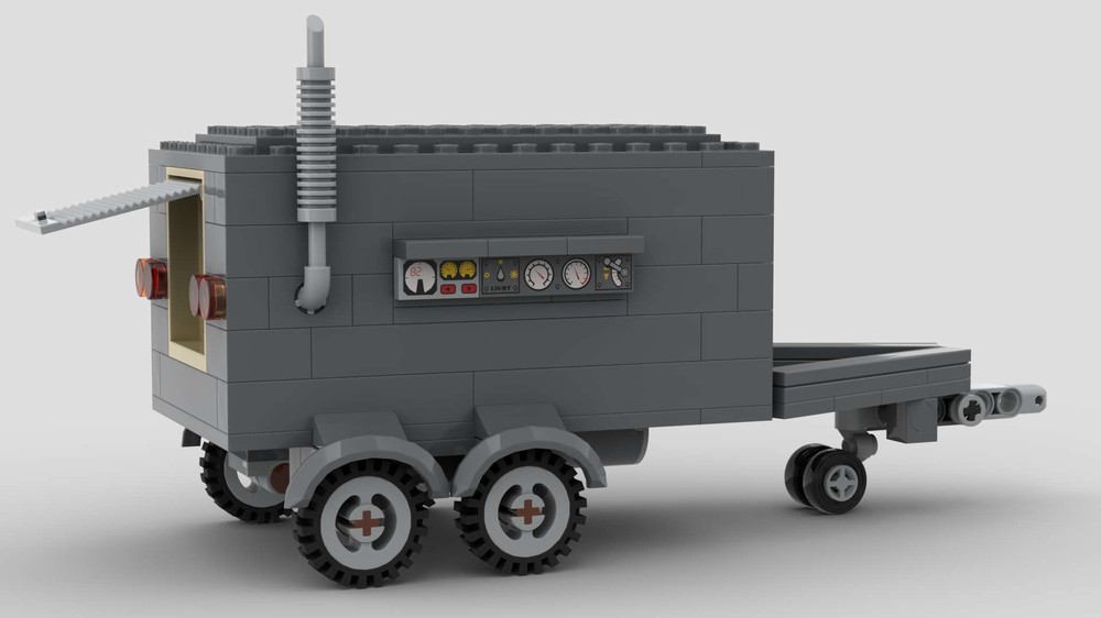 LEGO MOC Battery pack in a mobile generator look by BKu | Rebrickable ...