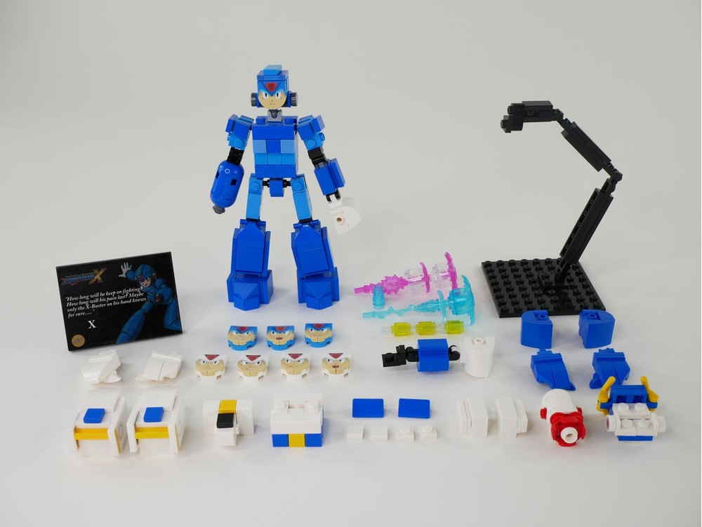 LEGO MOC X - Mega Man X by StudWorks | Rebrickable - Build with LEGO
