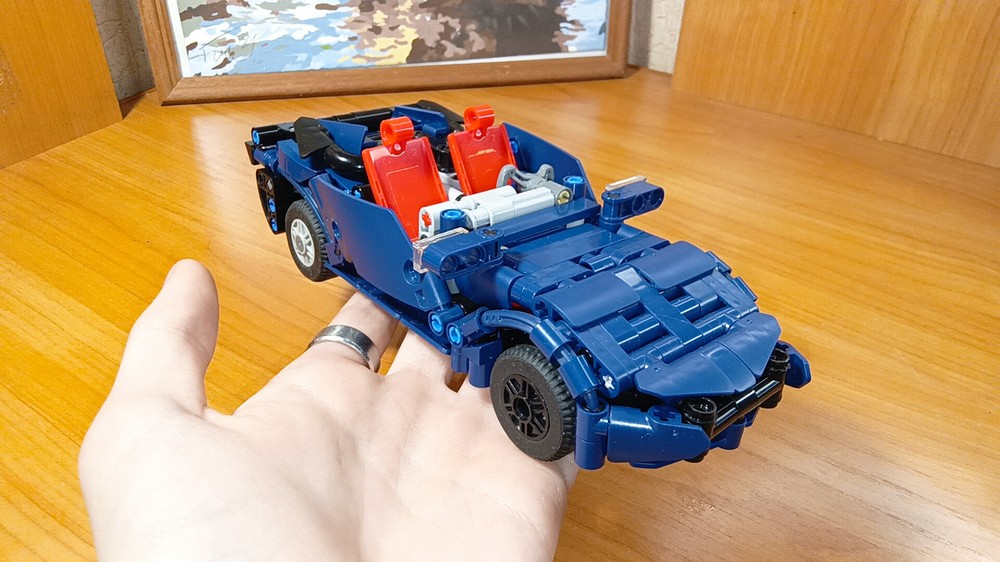 LEGO MOC Sports car technic by TimaLEGObro | Rebrickable - Build with LEGO