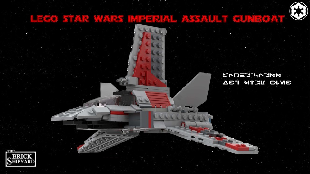 LEGO MOC Imperial Assault Gunboat Midi Scale by thebrickshipyard ...