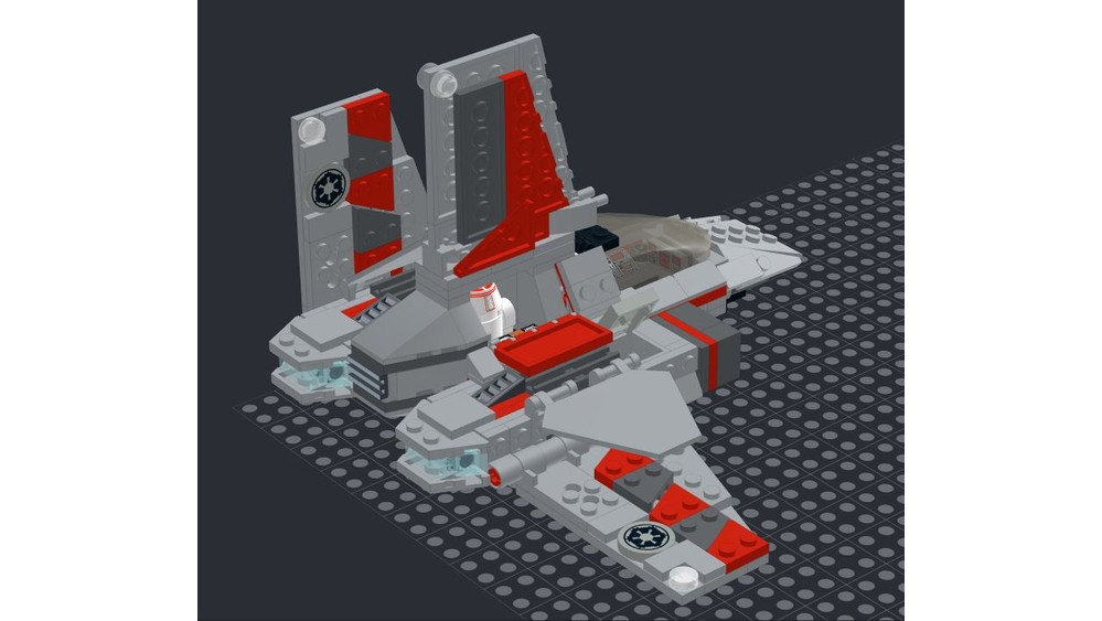 LEGO MOC Imperial Assault Gunboat Midi Scale by thebrickshipyard ...