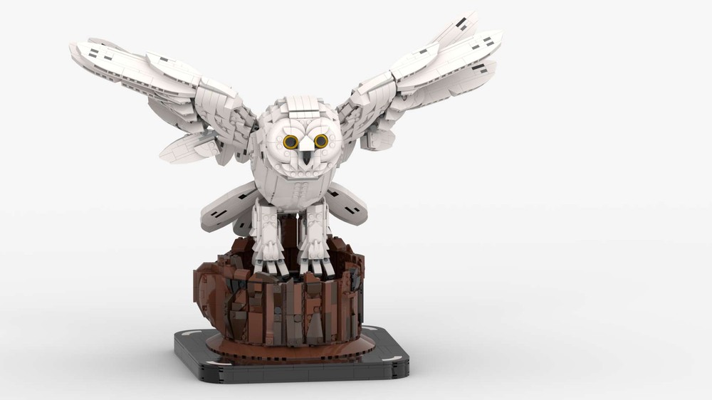LEGO MOC Base for the owl from the set 76391 by rorix | Rebrickable ...