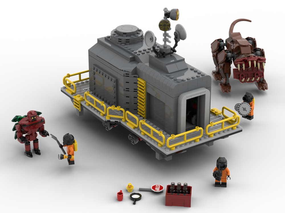 LEGO MOC Lethal Company by Enr8gdBoss | Rebrickable - Build with LEGO