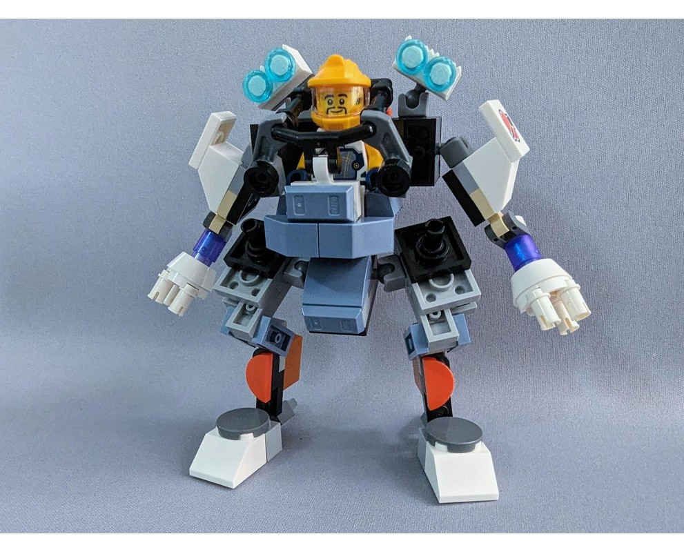 LEGO MOC Space Worker Mech - 60428 Alternative Build by belsonbrick ...