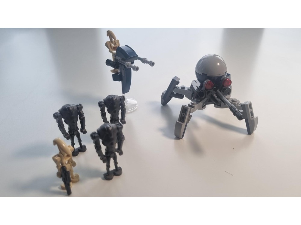 LEGO MOC 75372 Alternate - Spider Droid and Speeder Bike by tgbdz ...