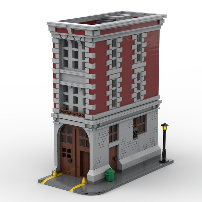 LEGO MOC Fire_Station_GB by Kostky v Plzni | Rebrickable - Build with LEGO