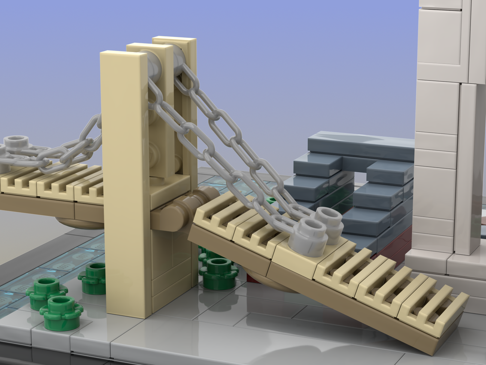 Lego Moc Brooklyn Skyline By Taters Rebrickable Build With Lego