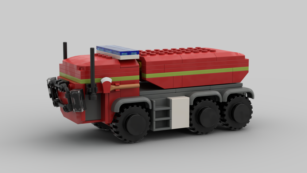 LEGO MOC Futuristic Autonomous Firetruck by Futurism_Lego | Rebrickable ...