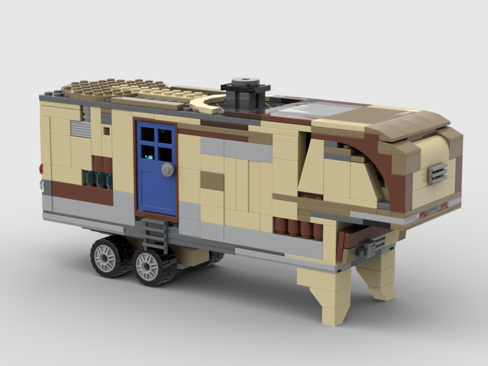 LEGO MOC 5th Wheel RV - 75326 x 2 by brickfever | Rebrickable - Build ...
