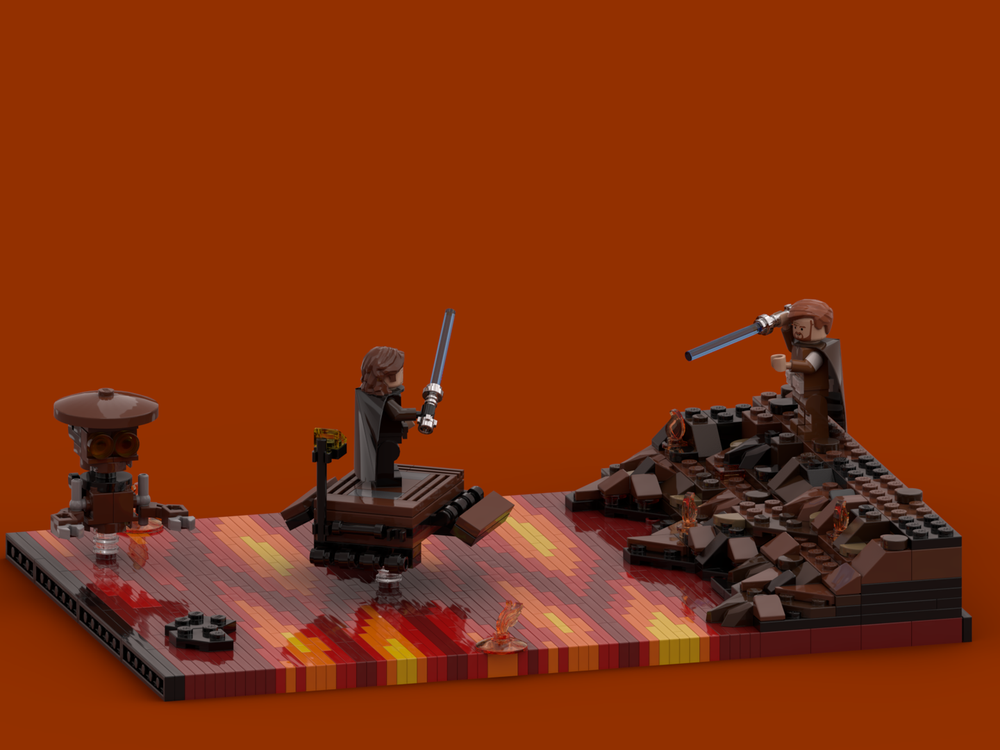 LEGO MOC [I Have] The High Ground by ETBYbrickz | Rebrickable - Build ...