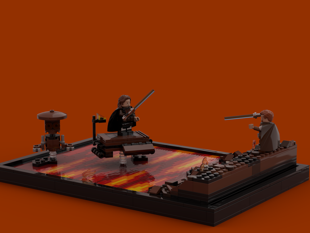 LEGO MOC [I Have] The High Ground by ETBYbrickz | Rebrickable - Build ...