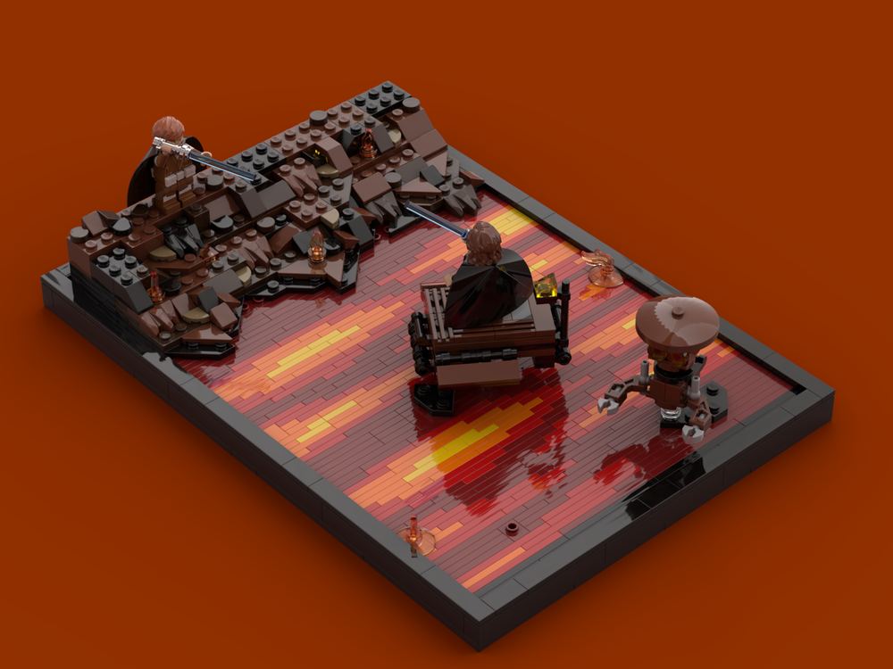 LEGO MOC [I Have] The High Ground by ETBYbrickz | Rebrickable - Build ...