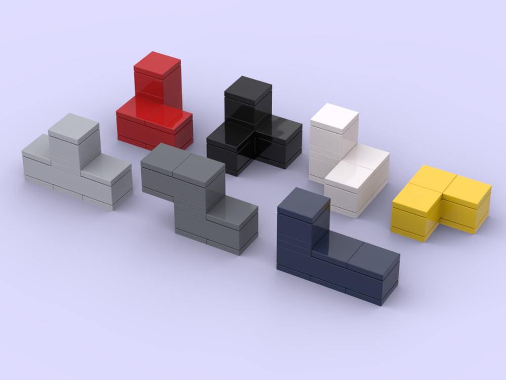 LEGO MOC Cube Puzzle / Soma Würfel by jimgulz | Rebrickable - Build ...