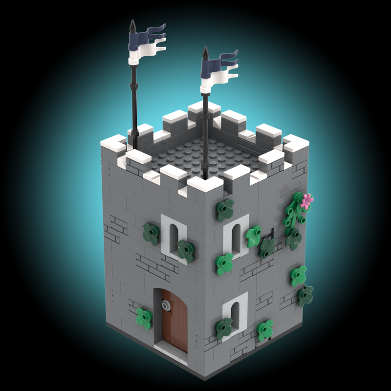 LEGO MOC 12x12 Snow Castle by LucSoleBricks | Rebrickable - Build with LEGO