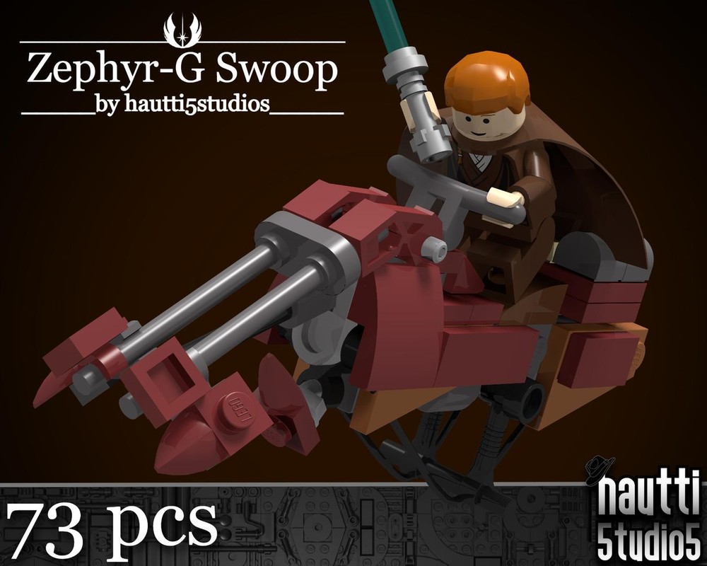 LEGO MOC Zephyr-G Swoop (Anakin's Speeder from AOTC) by hautti5 ...