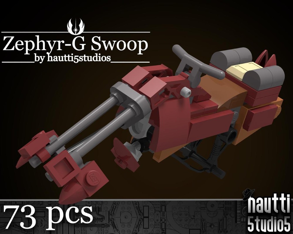 LEGO MOC Zephyr-G Swoop (Anakin's Speeder from AOTC) by hautti5 ...
