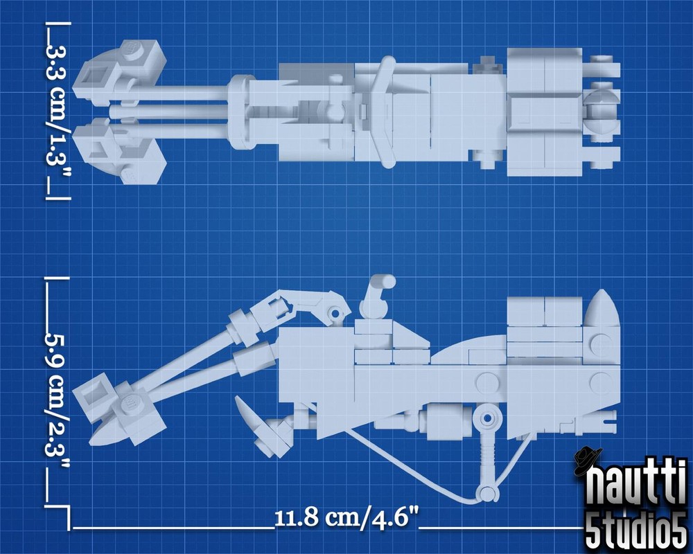 LEGO MOC Zephyr-G Swoop (Anakin's Speeder from AOTC) by hautti5 ...