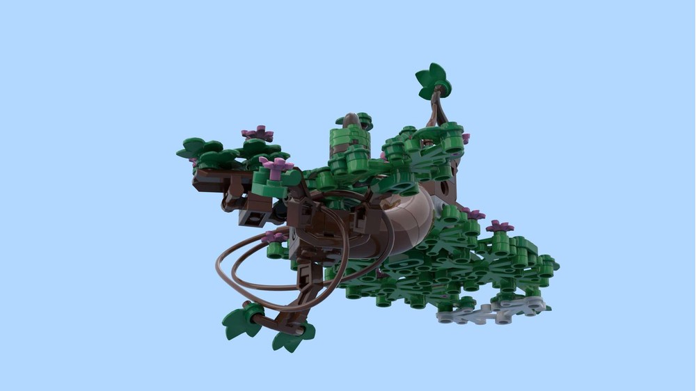 Lego Moc Kaskade Bonsai By Antoxa Rebrickable Build With Lego