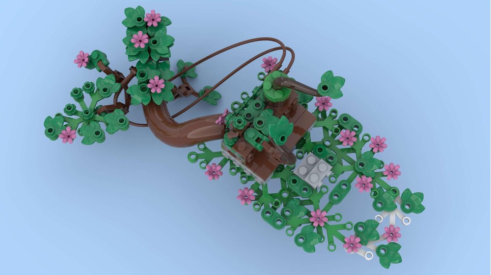 Lego Moc Kaskade Bonsai By Antoxa Rebrickable Build With Lego