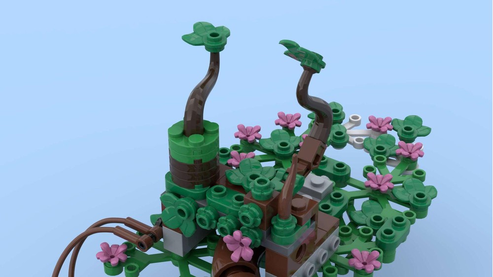 Lego Moc Kaskade Bonsai By Antoxa Rebrickable Build With Lego