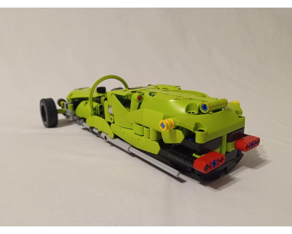 Lego Moc Morgan Three Wheeler 42161 Alternative By Erikgs Rebrickable