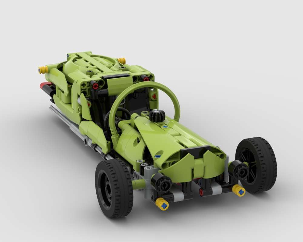 Lego Moc Morgan Three Wheeler 42161 Alternative By Erikgs Rebrickable