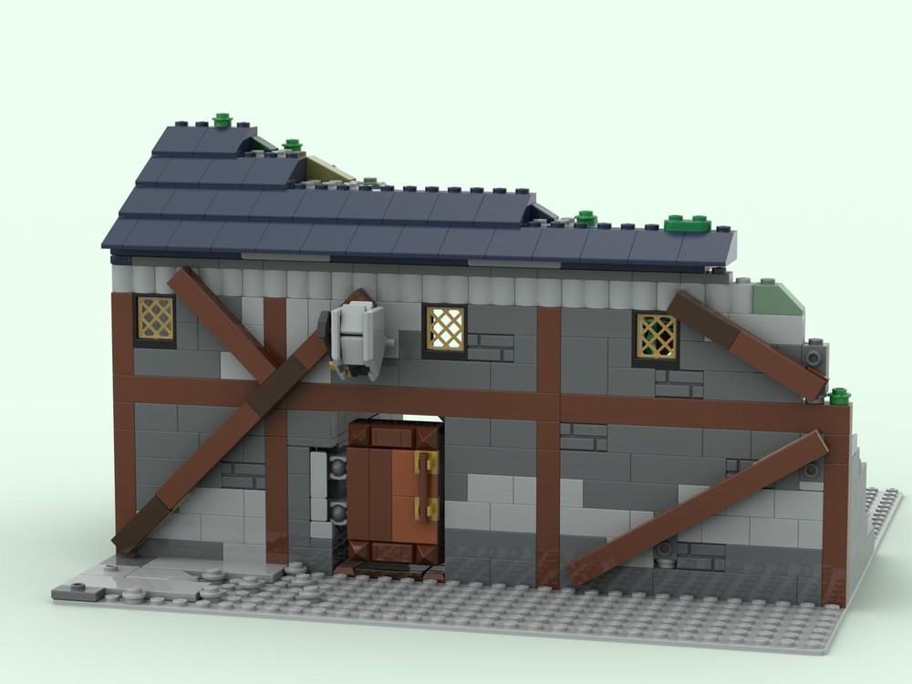 LEGO MOC-169922 Ruined Forge (Modular) by Dubby | Rebrickable - Build ...