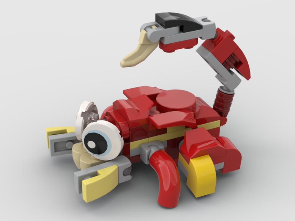 LEGO MOC 31145 scorpion by ddmdx1316 | Rebrickable - Build with LEGO