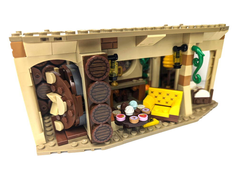LEGO MOC HP Modular - Hufflepuf* Common Room by Pandabrickable ...