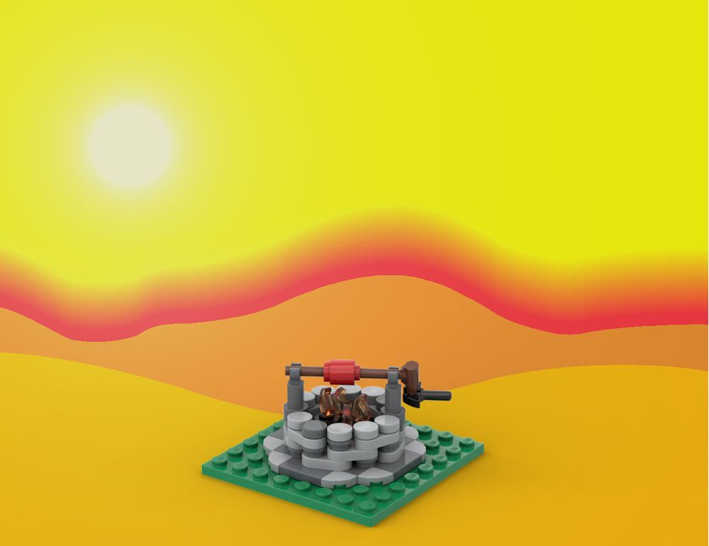 LEGO MOC Fireplace by szandris89 | Rebrickable - Build with LEGO