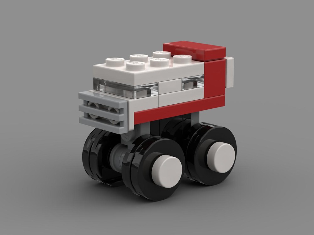LEGO MOC Micro Scale - Big Foot 4x4 5561 by Bricksota | Rebrickable ...